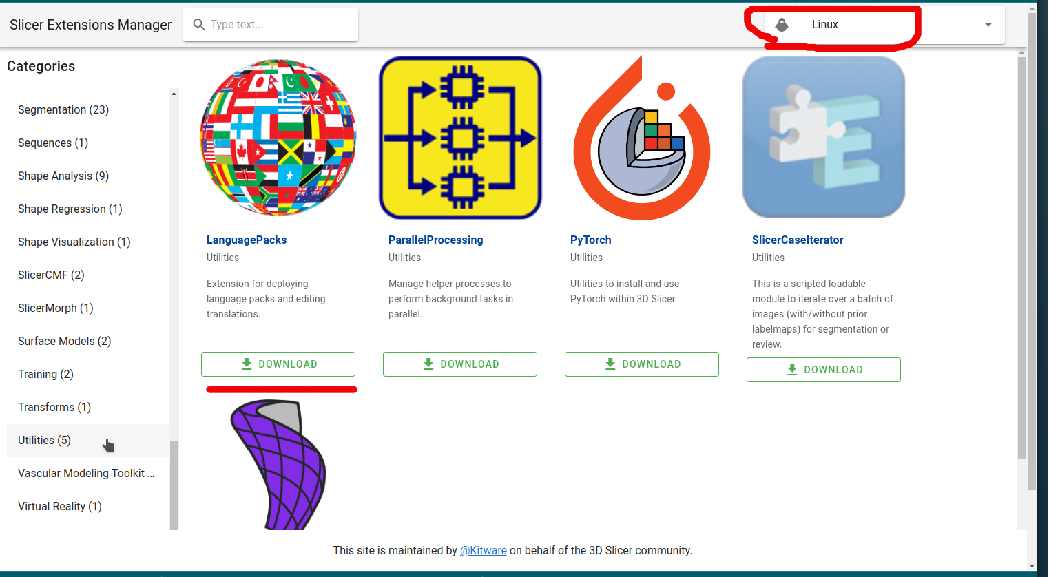 3DSlicerのExtension ManagerにExtensionが出てこない場合の対処 – Takemura Lab.